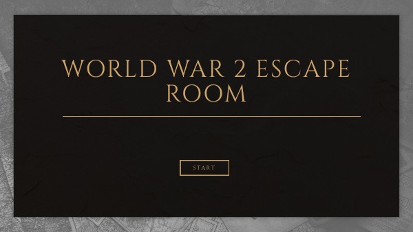 World War 2 escape room | Genially
