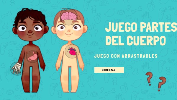 JUEGO PARTES DEL CUERPO ESPAÑOL/INGLÉS | Genially