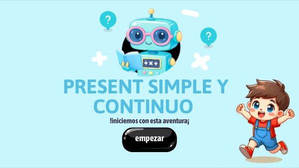 present simple Y CONTINUO | Genially