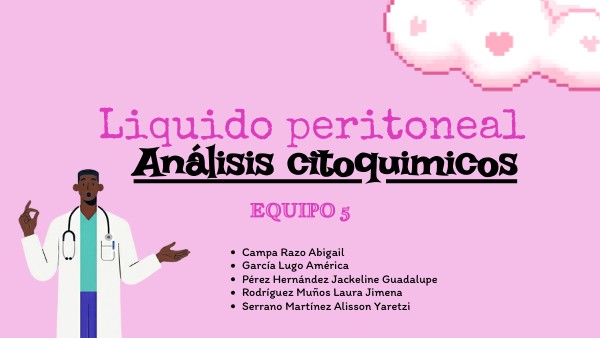 Análisis citoquimicos | Genially